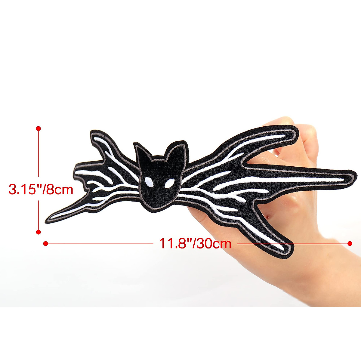 C-ZOFEK Headwear Black White Stripe Gothic Halloween Cosplay Headwear (Black)