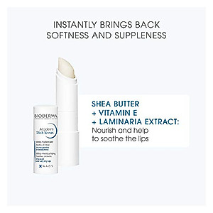 Bioderma - Atoderm - Lip Stick - Hydrating, Soothing and Renewing Lip Stick - for Dry Lips , Pack of 2
