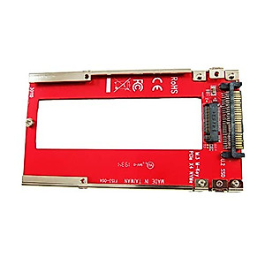 Ableconn IU2-M3153 M.3 NGSFF to U.2 Adapter - Turn M.3 NGSFF (NF1) NVMe SSD to 2.5-inch Drive for U.2 (SFF-8639) Host Interface - Support Samsung NF1 SSD - M.3 to U.2