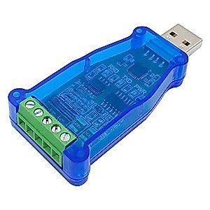DSD TECH SH-U10 USB to RS485 Converter with CP2102 Chip Compatible with Windows 7,8,10,Linux,Mac OS