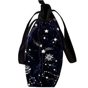 Purses for Women, Tote Bag, Handbags for Women, The Tote Bag, Abstract Planet Galaxy Milky Way pattern