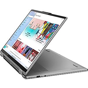 Lenovo 2022 Yoga 7i 2-in-1 Laptop 16" 2.5K Touchscreen Intel EVO Platform 12th Core i7-1260P Iris Xe Graphics 16GB LPDDR5 1TB SSD WiFi 6E Thunderblt4 HDMI Backlit Fingerprint Windows 11 Pro w/ RE USB