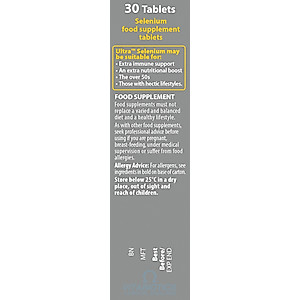 Ultra Selenium Tablets - Pack of 30