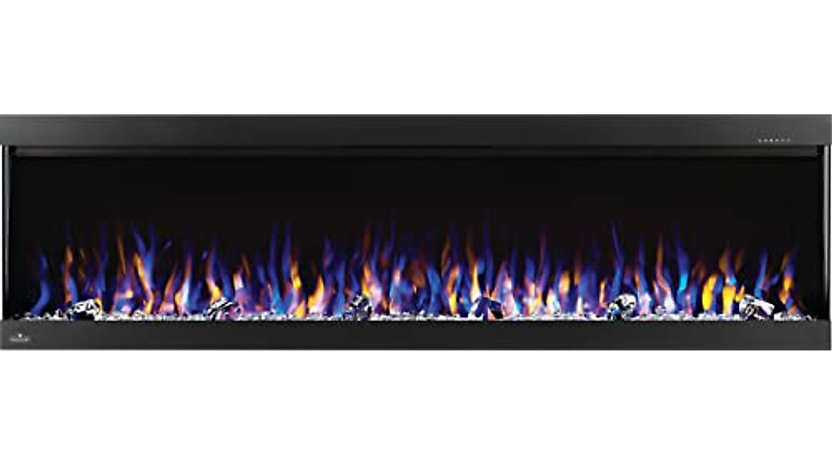Napoleon Trivista Pictura 60 Wall Electric Fireplace | Realistic Flames