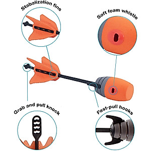 Zing Air Storm Z-Ammo Arrow Refills - 18 Pack - 12 Bounce Back Arrows and 6 Suction Cup Arrows