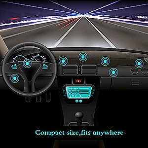 TOODOO 4 Pieces Magnetic Phone Car Mount Flat Cell Phone Holder Universal Stick on Flat Magnetic Car Mount for Car Dashboard Wall Windshield Table Mirror, Black and Silver