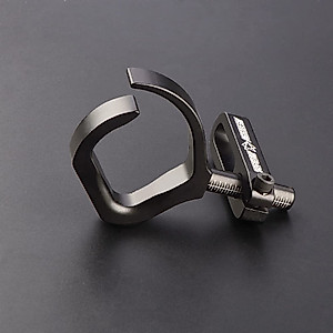 AMEYXGS Bowfishing Arrow Rest Use for Compound Bow Recurve Bow Fishing Rest Suitable for Left and Right Hands Hunting Accessory (Black)