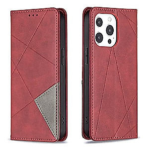 Fansipro Wallet Folio Case for SAMSUNG Galaxy A40, Premium PU Leather Slim Fit Cover for Galaxy A40, 2 Card Slots, 1 Transparent Photo Frame Slot, Easy Fit, Red