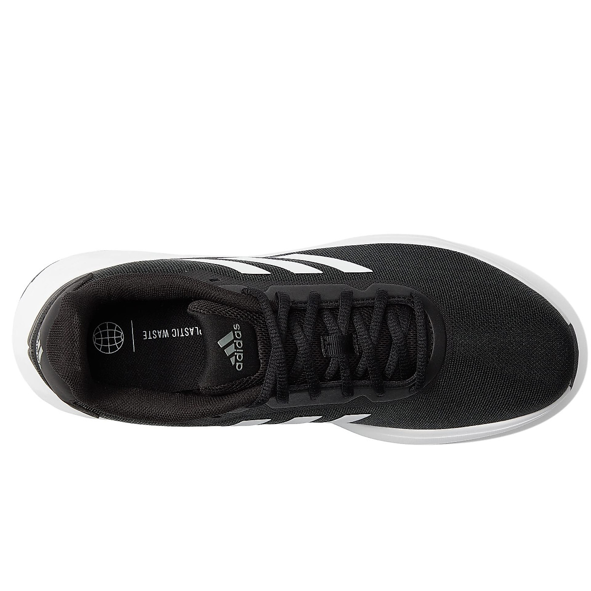 adidas Women's STARTYOURRUN Running Shoe, Black/White/Carbon, 8