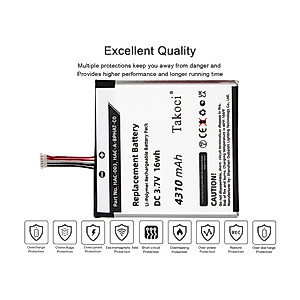 Gikysuiz Replacement Battery HAC-003 Compatible with Nintendo Switch Game Console (2017) HAC-001 4310mAh Battery with DIY Repair Tool Kit