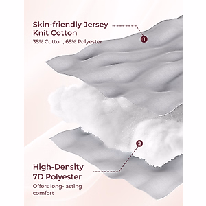 Momcozy Pregnancy Pillows for Sleeping, U Shaped Full Body Pillow for Pregnancy Women with Removable Jersey Cotton Cover, 57 Inch Maternity Pillow, Grey