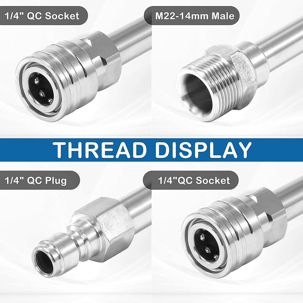 PWACCS Pressure Washer Extension Wand, Pressure Washer Wand Extension Kit