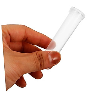 COHEALI 600 pcs Tube Florist Supplies Single Rose Sleeve Water vials for Flowers Flower Holder Flower Arrangements Vial hydroponic Flower stem Water Glass vases Small Rack Bracket 100pcs