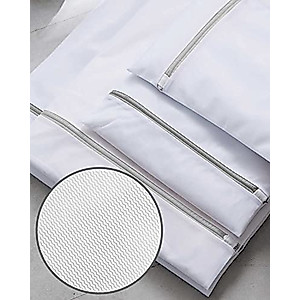 Lingerie Bags for Washing Delicates,Small Fine Mesh Laundry Bags,3Pcs(1 Large,1 Medium,1 Small)