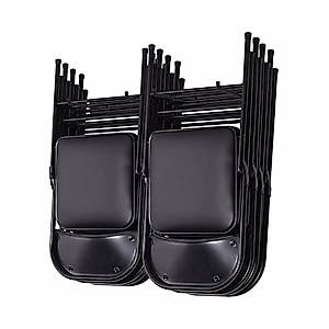 Chair Rack, Folding Chair Storage Rack Heavy Duty Metal Rack Hanging Chairs Wall Mount Rack for Garage 4 Hooks 2 pack
