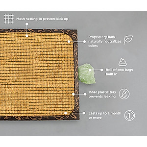 Puppy Bark Potty Disposable Dog Potty - Multi-Use, Odor Neutralizing, Non-Leaking - Replaces Traditional Pee Pads - Indoor/Outdoor