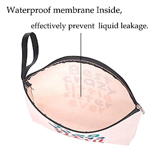 Hanamiya Na Sweet 16 Gifts for Girls, Makeup Bag-16th Birthday Sweet Sixteen -16 Years Old Girl Birthday Gift, Cosmetic Pouch, Travel Case, Makeup bag for Girls