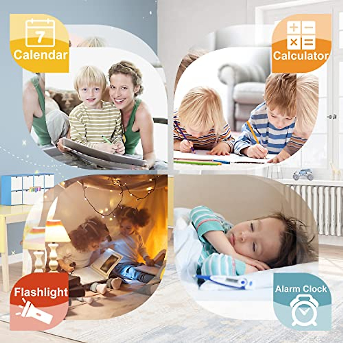 Smart Watch for Kids Smart Watch - Childrens Smart Watch for Girls Boys 4-12 Years with Games Music Alarm Clock Camera Calculator Educational Toys Digital Wrist Watch Christmas Birthday Gifts (Green)