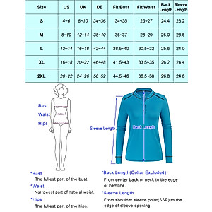 Women's UPF 50+ Golf Polo Shirts Collarless Long Sleeve Tennis Shirt Lightweight Quick Dry Athletic Tops(Black,S)