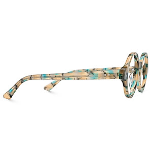 Zeelool Retro Round Blue Light Blocking Glasses for Women Men ZJGA000249-05B Flower