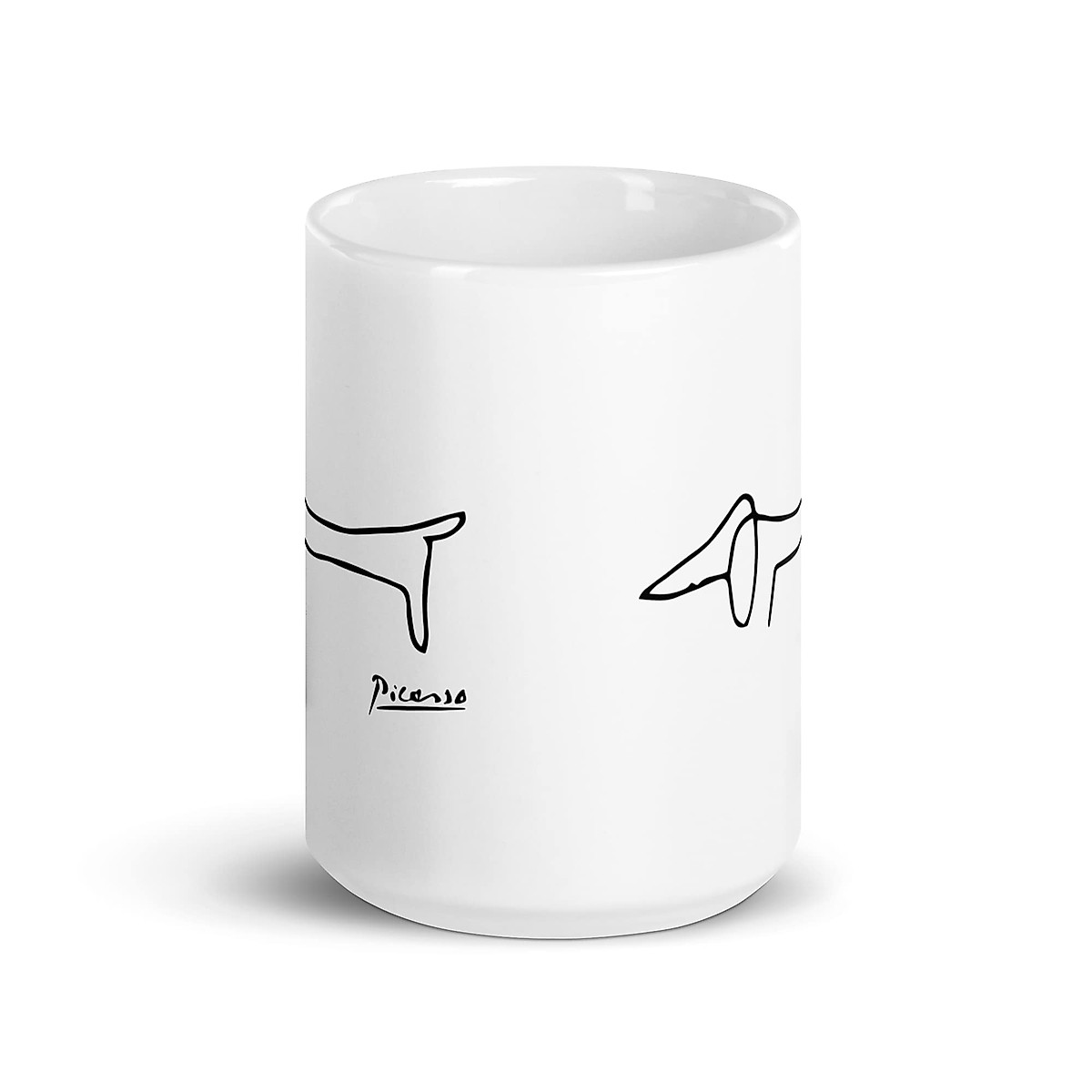 Dog Lump Dachshund Line Art Mug (11oz - 15oz)