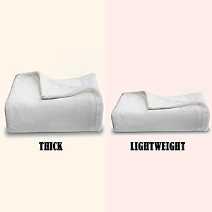 4FunGift Custom Blanket with Photos Text Fleece Throw Customized Personalized Gift for Couple Friends Family Baby Pet Birthday Christmas Valentines Mother Father Wedding Anniversary Day- 30"x 40"