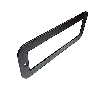 Generic Kioti Radio Mounting Plate for Mounting Single Din Stereo Radio Mount Black Trim Bezel