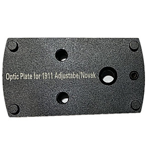 Ade Advanced Optics Bertrillium RD3-013 Red Dot Sight + Optic Mounting Plate for 1911 Novak Rear Sight Pistol