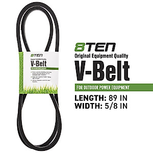 8TEN Deck Rebuild Kit for Husqvarna 48 inch YTH 2448 Yard Tractor Blade Spindle Belt Idler