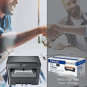 ROO ALUMUINK TN420 TN-420 Toner Cartridge: Compatible TN 420 TN4201BK High Yield Cartridge Replacement for Brother HL-2270DW HL-2280DW HL-2230 HL-2240 MFC-7360N Printer | TN4201PK Black RO-TN420-1PK