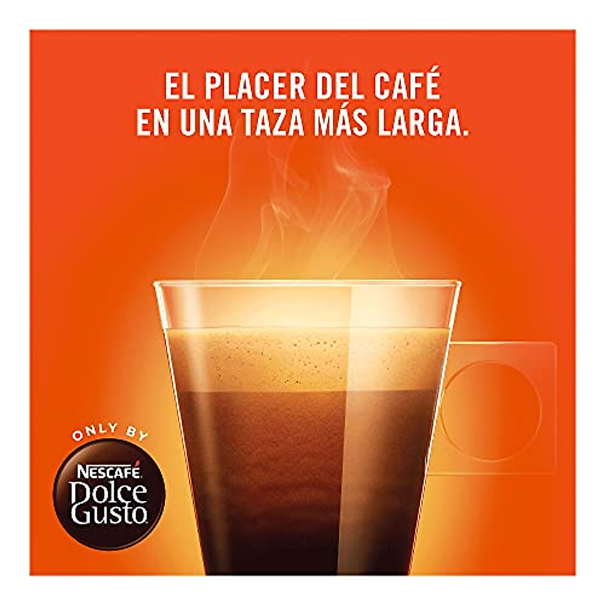 Nescafe Dolce Gusto, Caffe Lungo, 16 Count (Pack of 3)