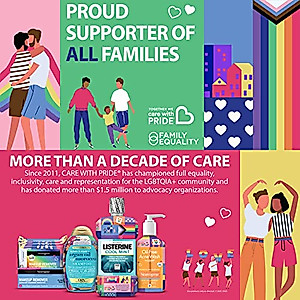 Listerine Cool Mint Antiseptic Mouthwash to Kill 99% of Germs That Cause Bad Breath, Plaque and Gingivitis, Cool Mint Flavor, Special Care with Pride Packaging, 1 L