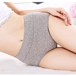 xctdehyi Underwear for Women Cotton Mid Rise Briefs Soft Strech Ladies Breathable Panties 16 Pack (as1, alpha, l, regular, regular, Multicolor-16 pack)