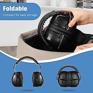 ProCase Noise Reduction Earmuffs Bundle with Kids Ear Protection