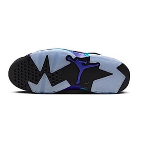 Jordan Men's Air 6 Retro Aqua Black/Bright Concord-Aquatone (CT8529 004) - 11