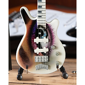 Fan Merch Prince Signature One Eye Bass Miniature Guitar Replica …