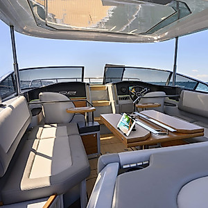 iTODOS Industrial Metal Truck Tablet Mount Holder for All 7" - 11" Tablets and GPS Navigation, Drill Base Fit for Truck, Car, Commercial Vehicles, Boat, Desk, Compatible with Sam Tab, Nexus, iPad