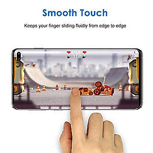 JETech Screen Protector for Samsung Galaxy S10 Plus S10+, TPU Ultra HD Film, Case Friendly, 2-Pack