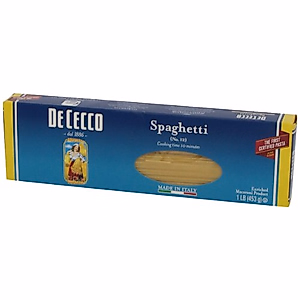 De Cecco Enriched Macaroni Product - Spaghetti Pasta (16 oz ea)