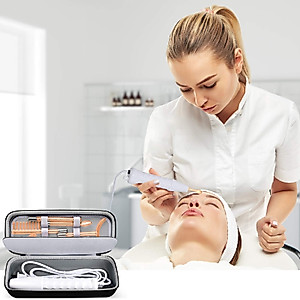 Case Compatible with Houzzi/for NuDerma/for Signstek/for APREUTY/for FAZJEUNE/for NewWay Professional Clinical Portable Handheld High Frequency Skin Wand Machine, 6 Neon & Argon Wands (Only Box)