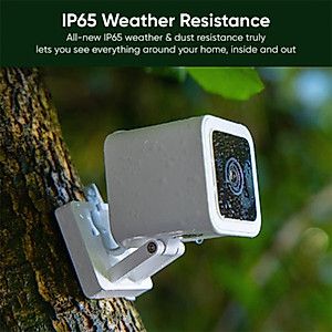 WYZE Cam v3, 1080P HD WiFi Wired Indoor/Outdoor Home Security Camera, Pet/Baby Monitor, Color Night Vision, 2-Way Audio, MicroSD Card Slot, Compatible with Alexa & Google - White