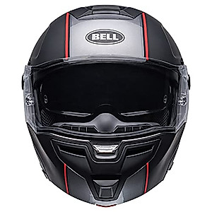 BELL SRT Modular Helmet (Hartluck Jamo Matte/Gloss Black/Red - X-Large)
