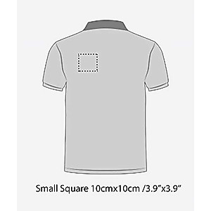 Subli-Cloth Cotton Sublimation Dark & Light Cloth Fabric Figure Sheets Square 10cmx10cm (3.9x3.9 Inch) (x 40 Units)