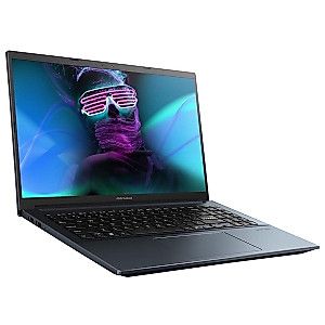 ASUS VivoBook Pro 15 OLED Ultra Slim Laptop, 15.6â€ FHD Display, AMD Ryzen 7 5800H CPU, NVIDIA GeForce RTX 3050, 16GB RAM, 512GB SSD, Windows 11 Home, Quiet Blue, M3500QC-DS71