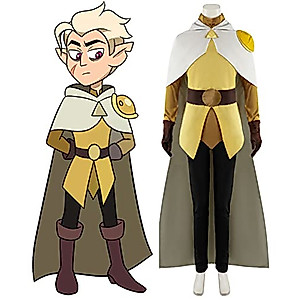MelangCos Golden Guard Cosplay Hunter Costume for the Owl House Halloween Outfit (L, Hunter)