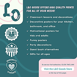 L&O Goods 20th Birthday, Anniversary and Graduation Decorations | Signature Board for Party | Party Supplies, Guest Book, Or Card Alternative | Poster Size 11x17 | 20 Years Poster - (Unframed)