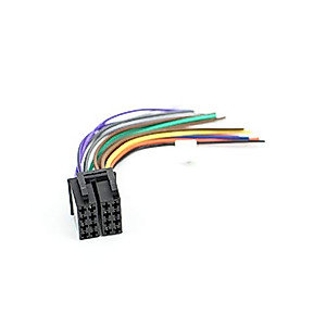 Xtenzi Car Radio Wire Harness Compatible with Power Acoustik CD DVD Navigation in-Dash - XT91065