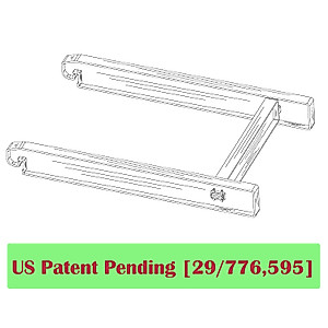 Extension Tray Compatible with Silhouette Cameo 4,Extender Tray Compatible with Silhouette Cameo 4 Cutting Mat,Cutting Mat Extender Support for Cameo 4 (White)