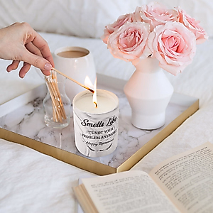 Retirement Gifts for Women - Happy Retirement Gifts 2024-Coworker Leaving Gifts-Farewell Gifts-Funny Retirement Gifts for Coworker, Boss, Teacher, Nurse, Bestie, Dad, Mom Retired-9.5 Oz Lavender