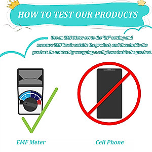 ZAMAKS EMF Protection Beanies Cap, Unisex Faraday Hat, Microwave Radiation Blocking Stretch Cap Black